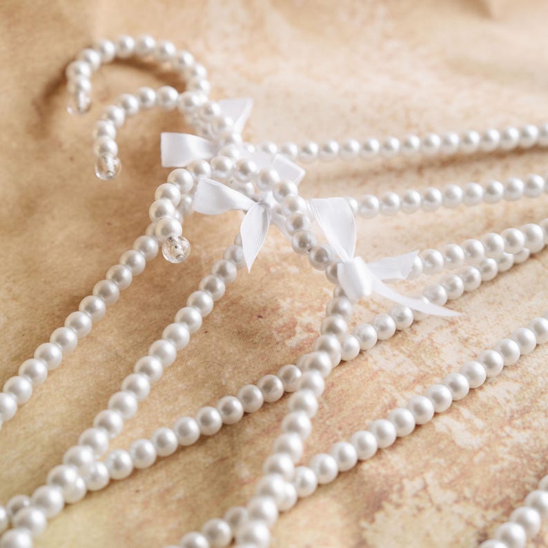 Pearl Wedding Dress Hanger: Bridal Veil Display, Photo Prop - Etsy