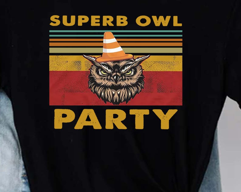 Superb Owl Party Vampire We Do in Shadow Vintage Tee, Superb Owl Shirt ...