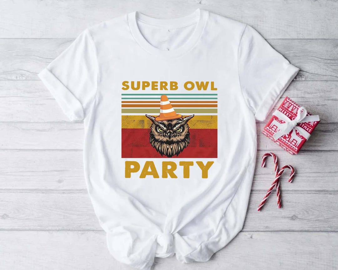 Superb Owl Party Vampire We Do in Shadow Vintage Tee, Superb Owl Shirt ...