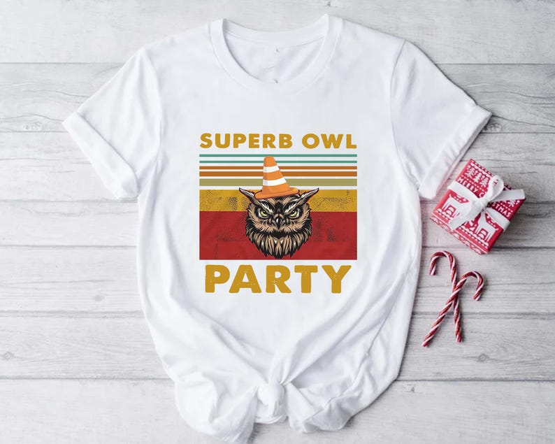 Superb Owl Party Vampire We Do in Shadow Vintage Tee, Superb Owl Shirt ...