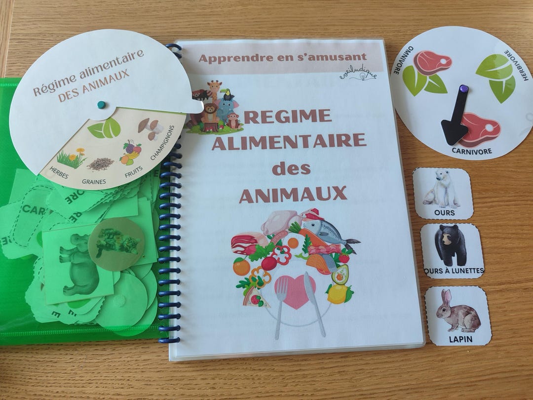Discover the Diets of Animals: A Fun, Printable Educational File ...