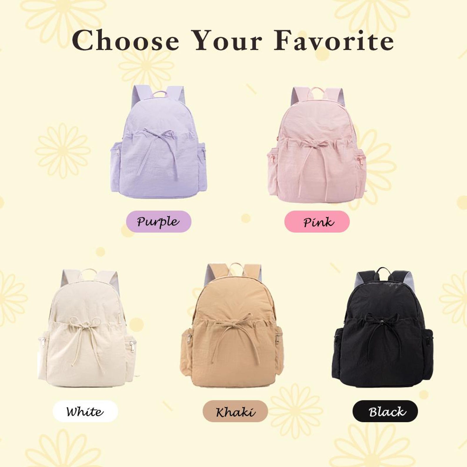 Personalized Ballet Backpack for Girls,embroidered Name & Bow Toddler ...