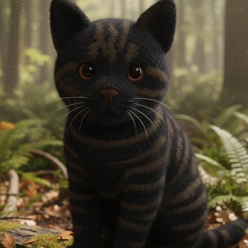 Realistic Stuffed Cat - Etsy