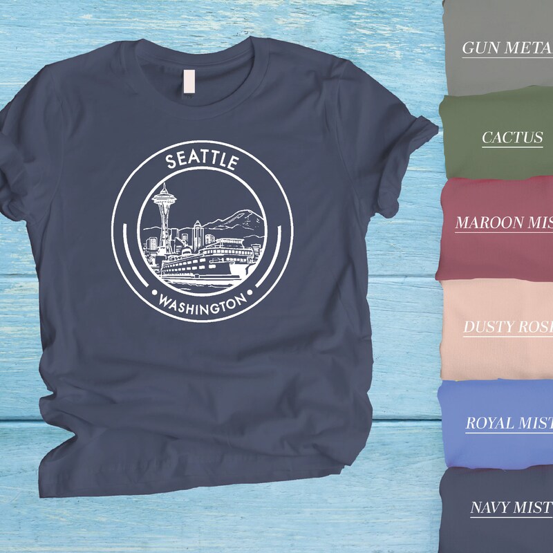 Seattle T Shirts - Etsy