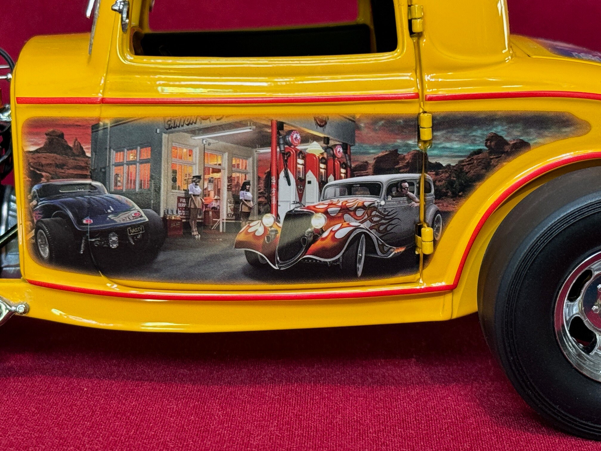 1932 HOT ROD Die-cast Model Car by Larry Grossman - Etsy