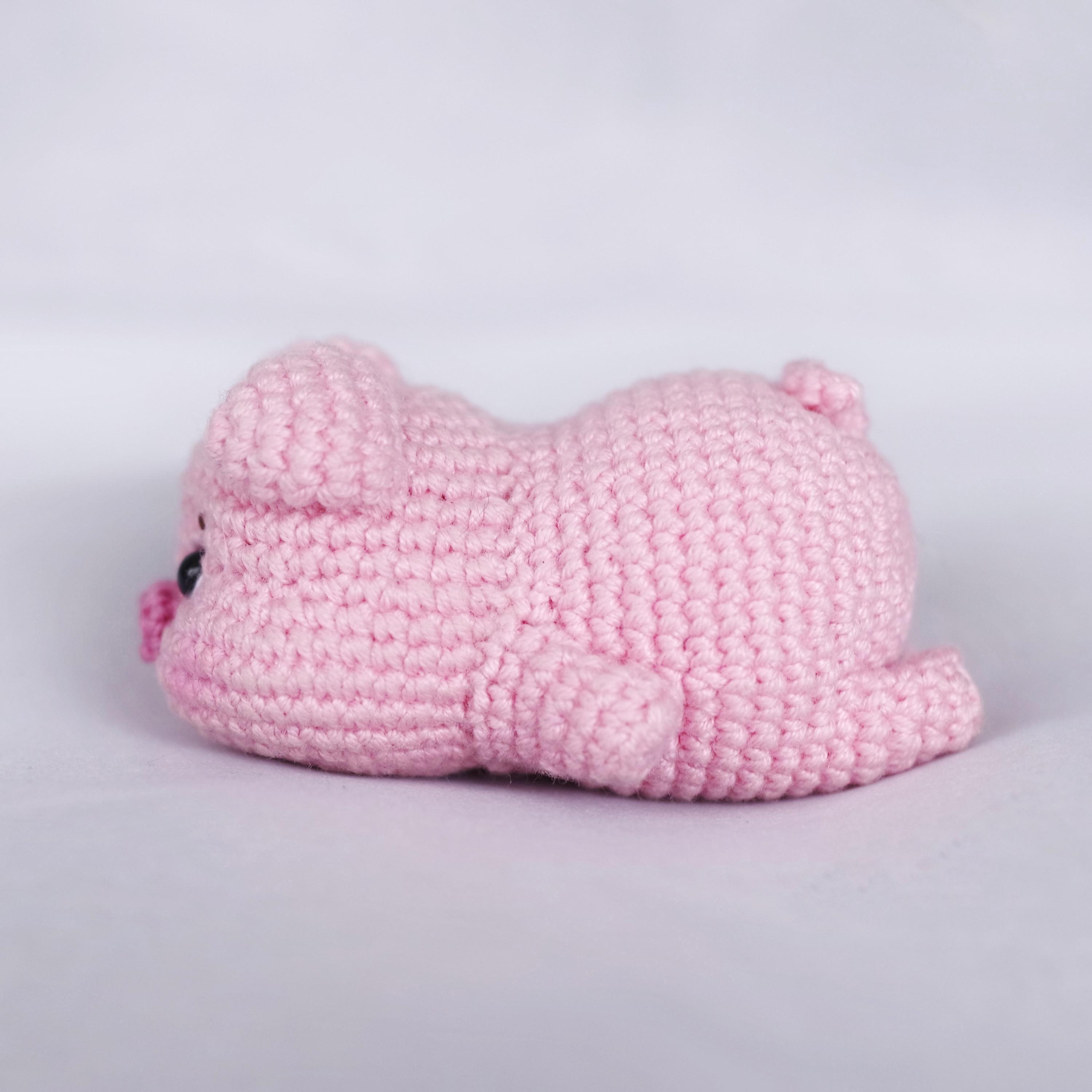 Pig Crochet Pattern, Amigurumi Valentines Crochet Pattern Piglet ...