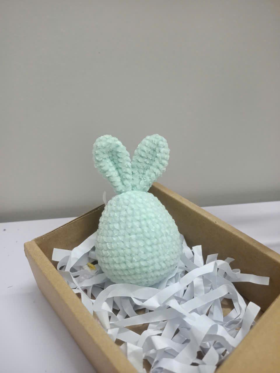 Crochet Easter Bunny Egg Pattern – Mini Amigurumi Ornament (PDF Digital ...