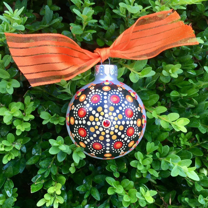 Dot Art Ornament - Etsy