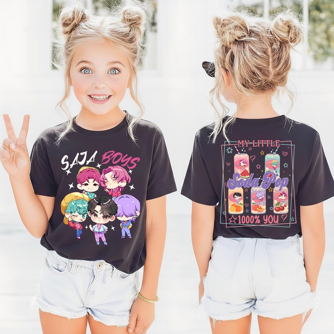 Kpop Saja Boys Soda Pop Shirt, Kpop Huntrix Shirt, Kpop Demon Hunters ...