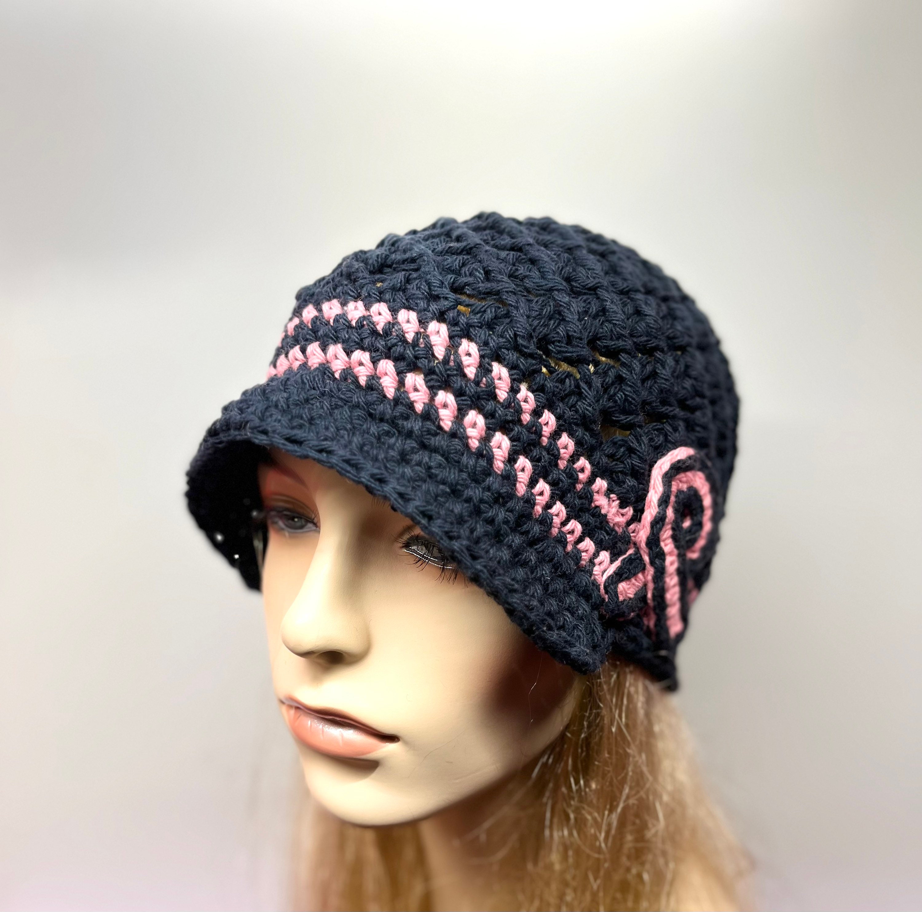 Melanoma Cancer Awareness Hat, Skin Cancer Hat Survivor Hats, Pink ...