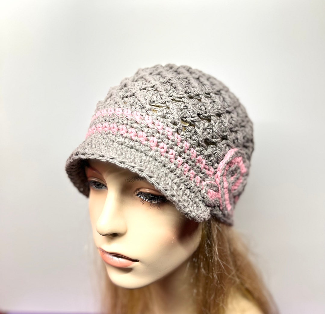 Cancer Awareness Hat Light Grey Cancer Hat Brain Cancer Hat - Etsy