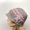 Melanoma Cancer Awareness Hat, Skin Cancer Hat Survivor Hats, Pink ...