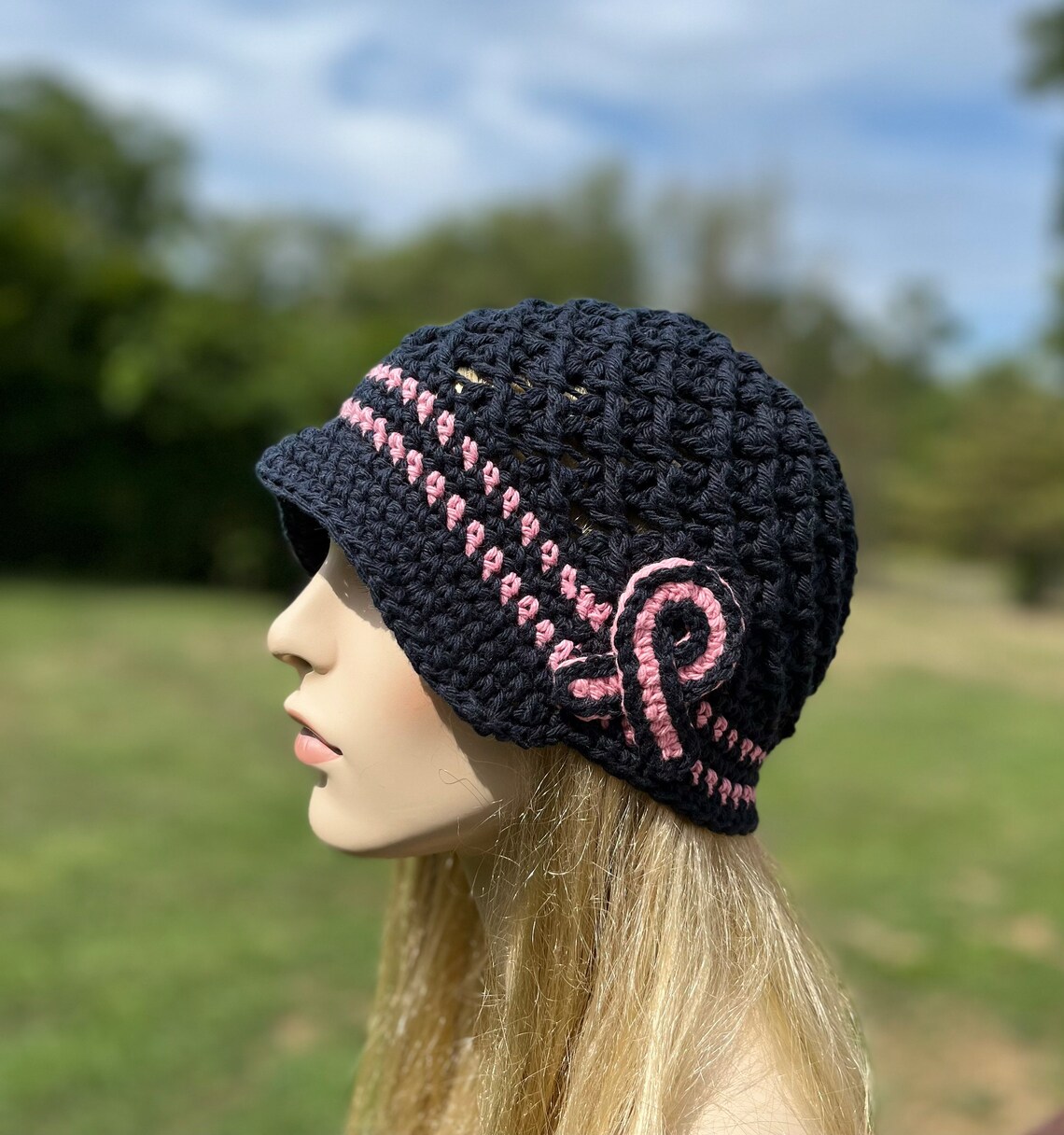 Melanoma Cancer Awareness Hat, Skin Cancer Hat Survivor Hats, Pink ...