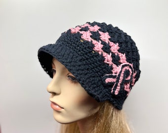 Melanoma Cancer Awareness Hat, Skin Cancer Hat Survivor Hats, Pink ...
