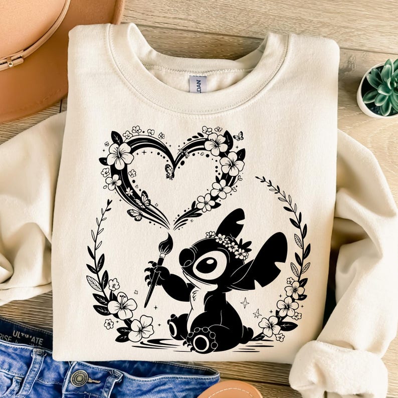 30+ bloemensteek SVG-bundel schattige steek PNG-illustraties ...