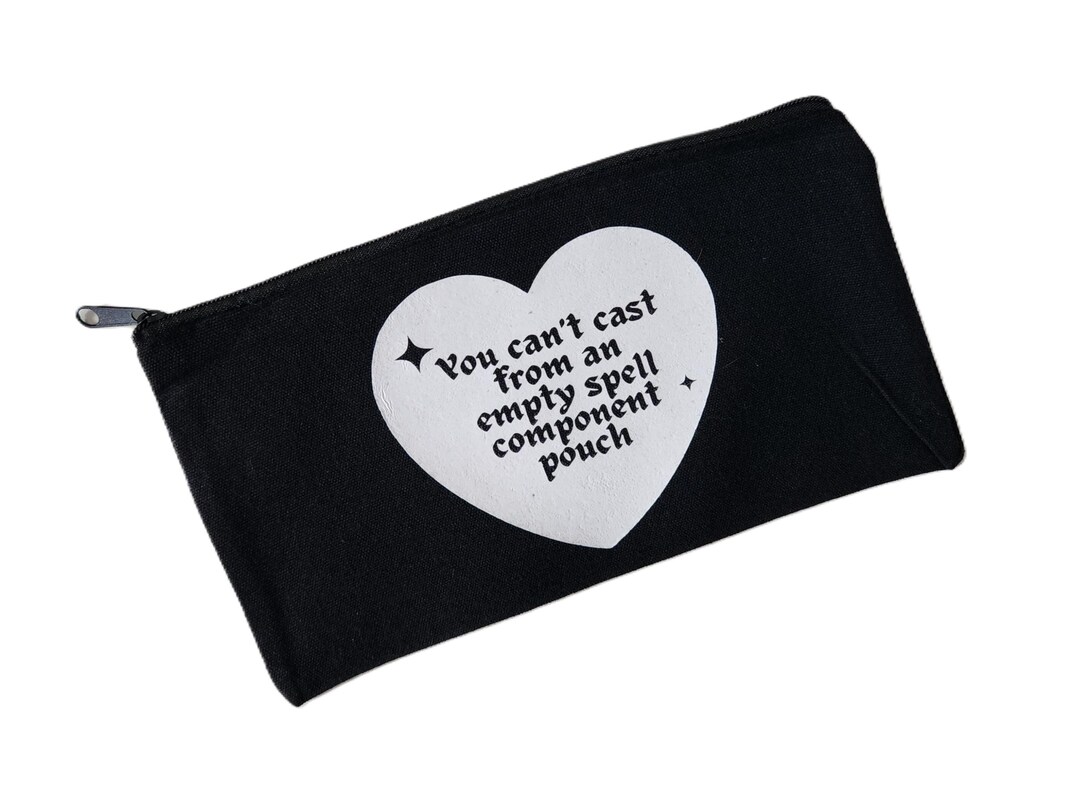 Spell Component Pouches Pencil Cases or Dice Bags for Dnd TTRPG Fantasy ...