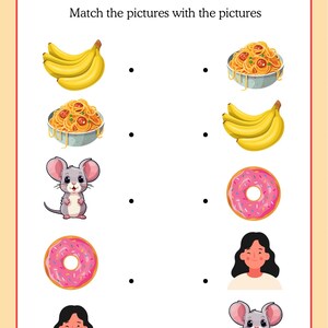 20 Printable Matching Worksheets | Fun Educational Busy Book for ...