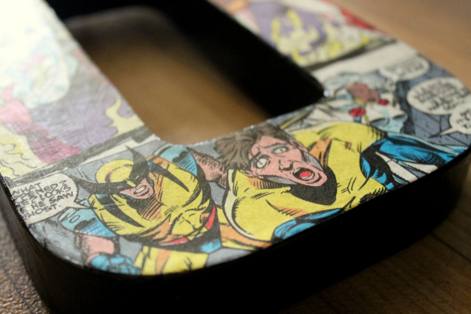 Vintage Comic Book 3D Monogram Choose Your Letter - Etsy