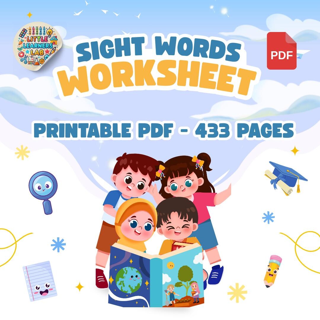 PDF | Sight Words Worksheet / Children Learning Education | Kids ...