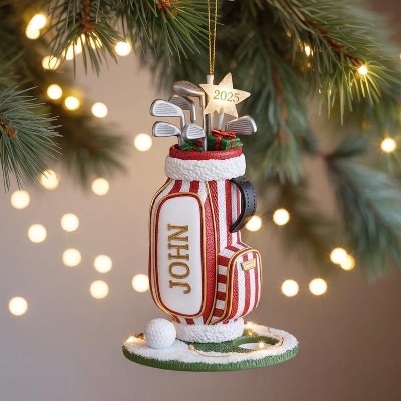 Christmas Golf Decor - Etsy