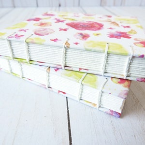 4x4 Inch Watercolor Sketchbook, Watercolor Journal, Handmade Sketchbook ...