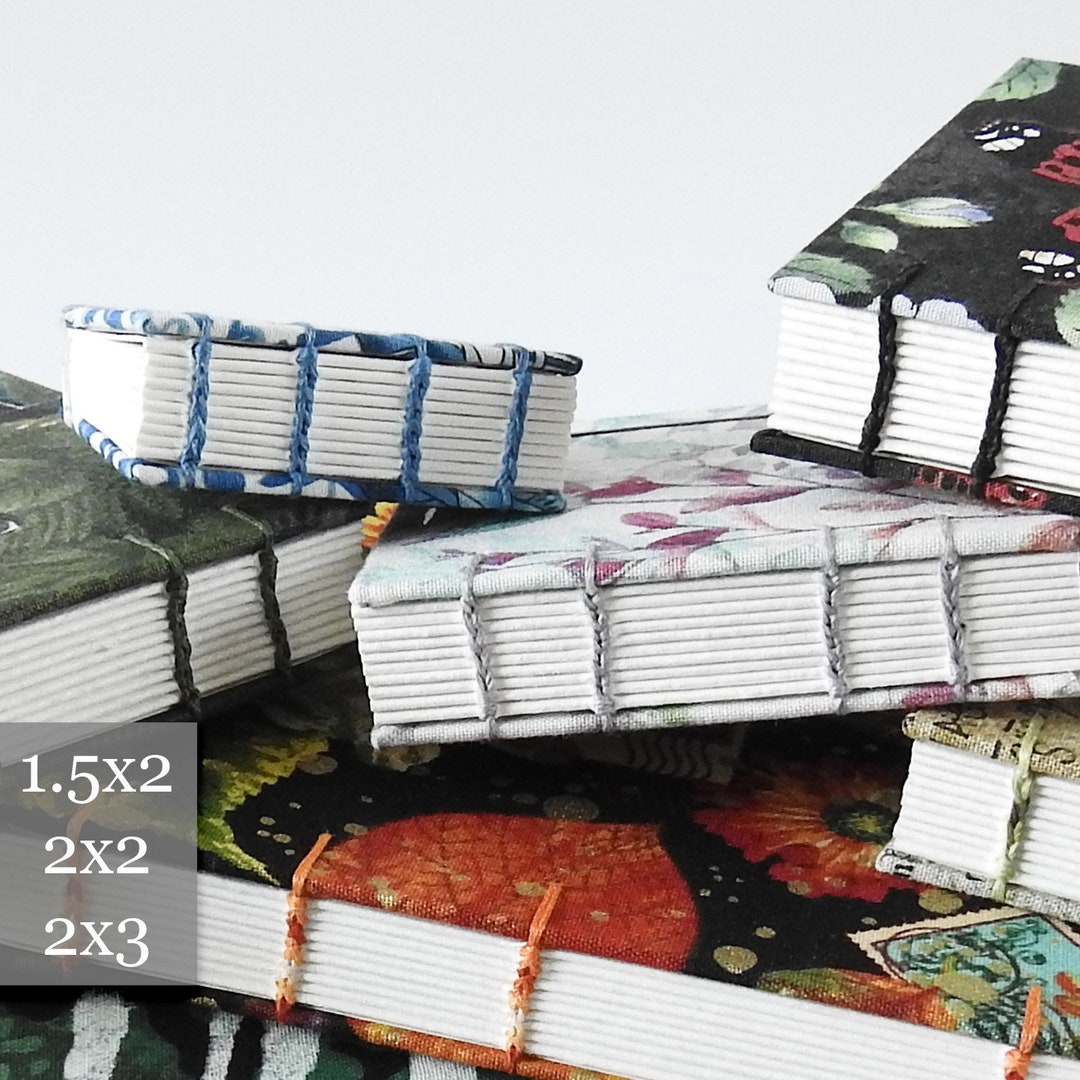 Micro Custom Cover Watercolor Journal, Handmade Sketchbook, Gratitude ...