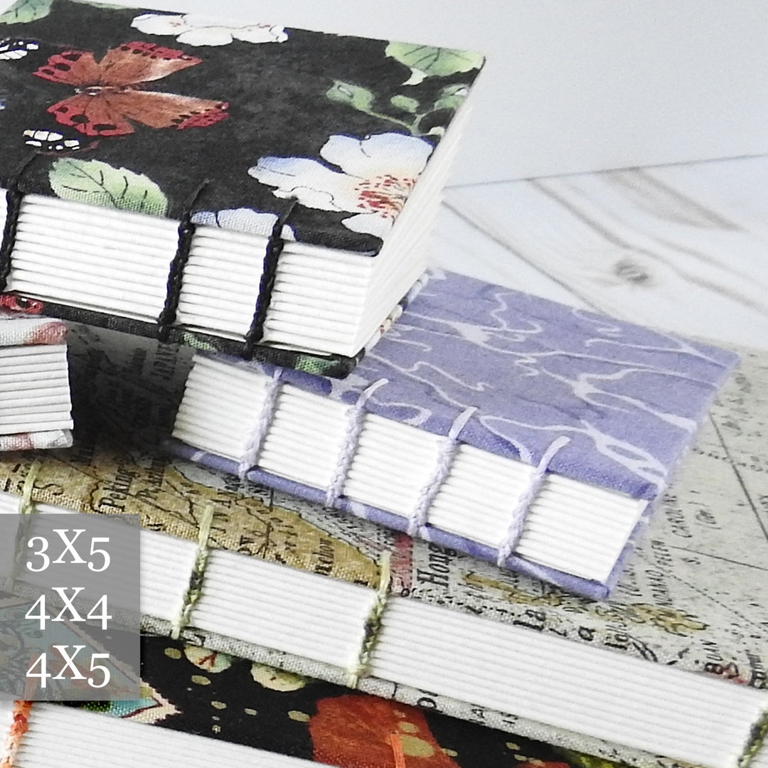 Small Custom Cover Watercolor Journal, Handmade Sketchbook, Gratitude ...