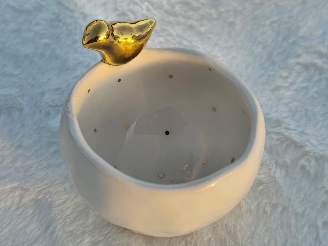 Hand-painted Ceramic Mini Serving Bowls, Small Sauce Pot for Dips - Etsy