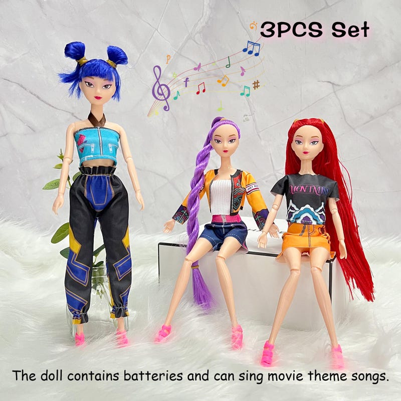 Kpop Demon Hunters Doll Mira - Etsy UK