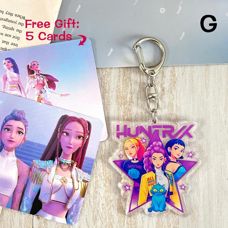 Key Chain Kpop Demon Hunters - Etsy UK