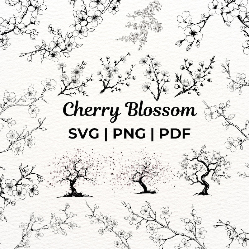 Japanese Flower Wreath - Etsy UK