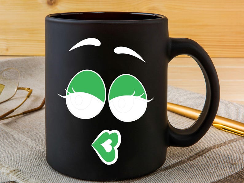 M y m caras SVG, cara SVG, SVG para Cricut, archivos en capas, cara de ...