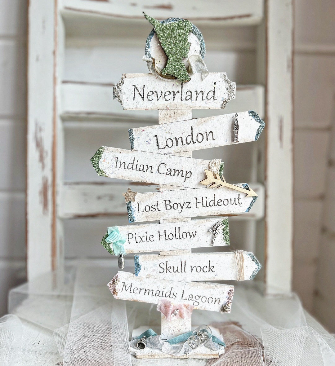 Neverland, Peter Pan, Tinkerbell Sign - Etsy
