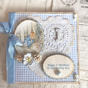 Peter Rabbit Greetings Card ~ Made to Order - Etsy