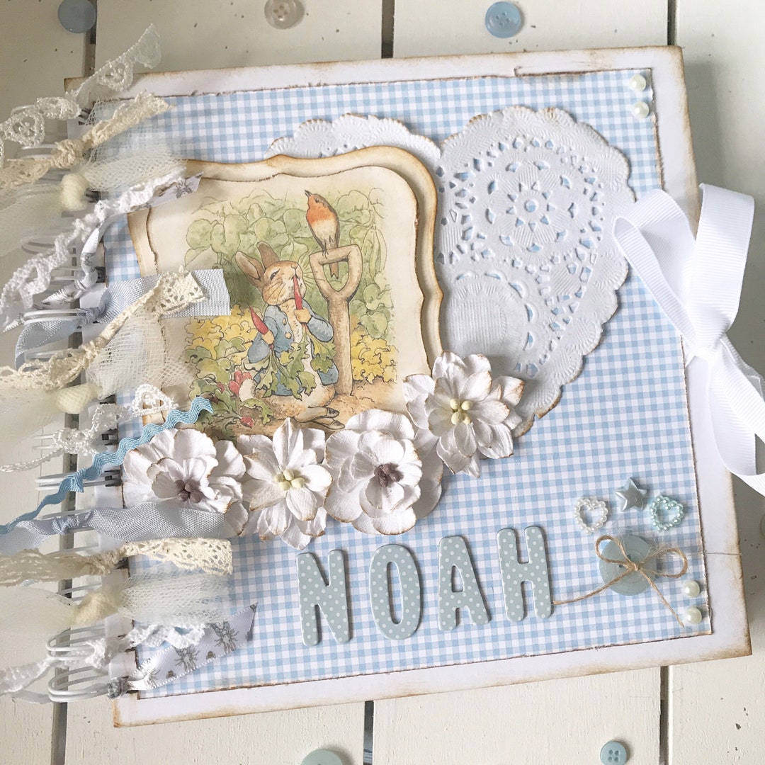 Peter Rabbit Scrapbook Made to Order - Etsy
