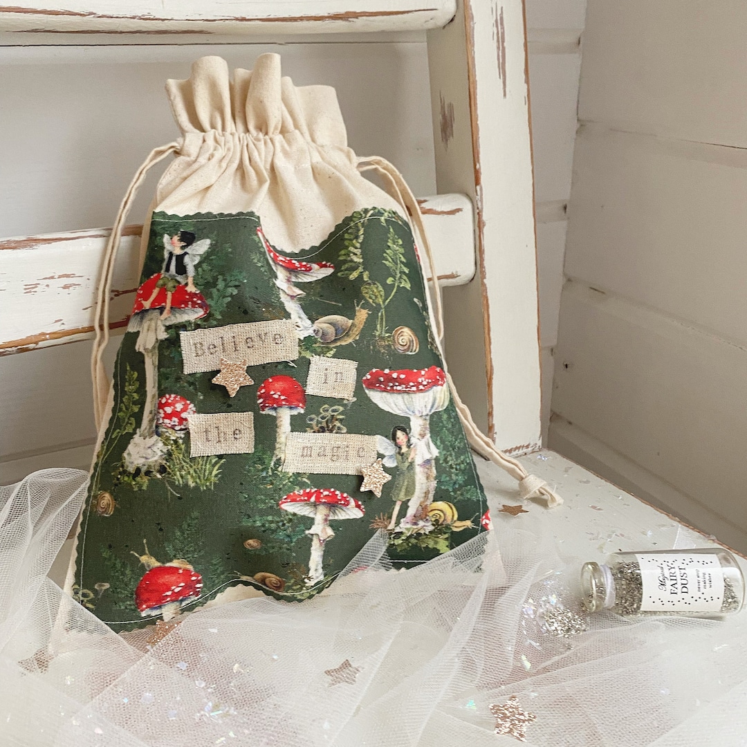 Fairy Magic Toadstool Bag - Etsy