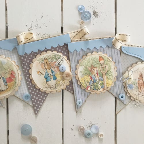 Peter Rabbit™ Concertina Card Beatrix Potter Birthday Baby - Etsy