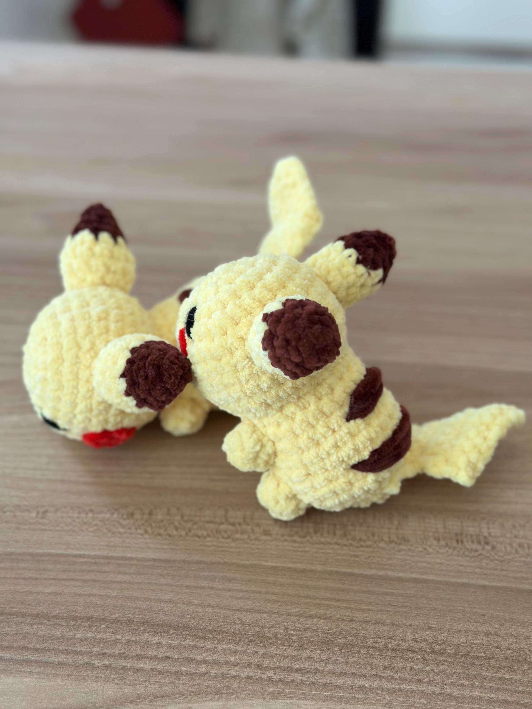 Sleeping Pika + Ball Amigurumi Digital Pattern - Etsy
