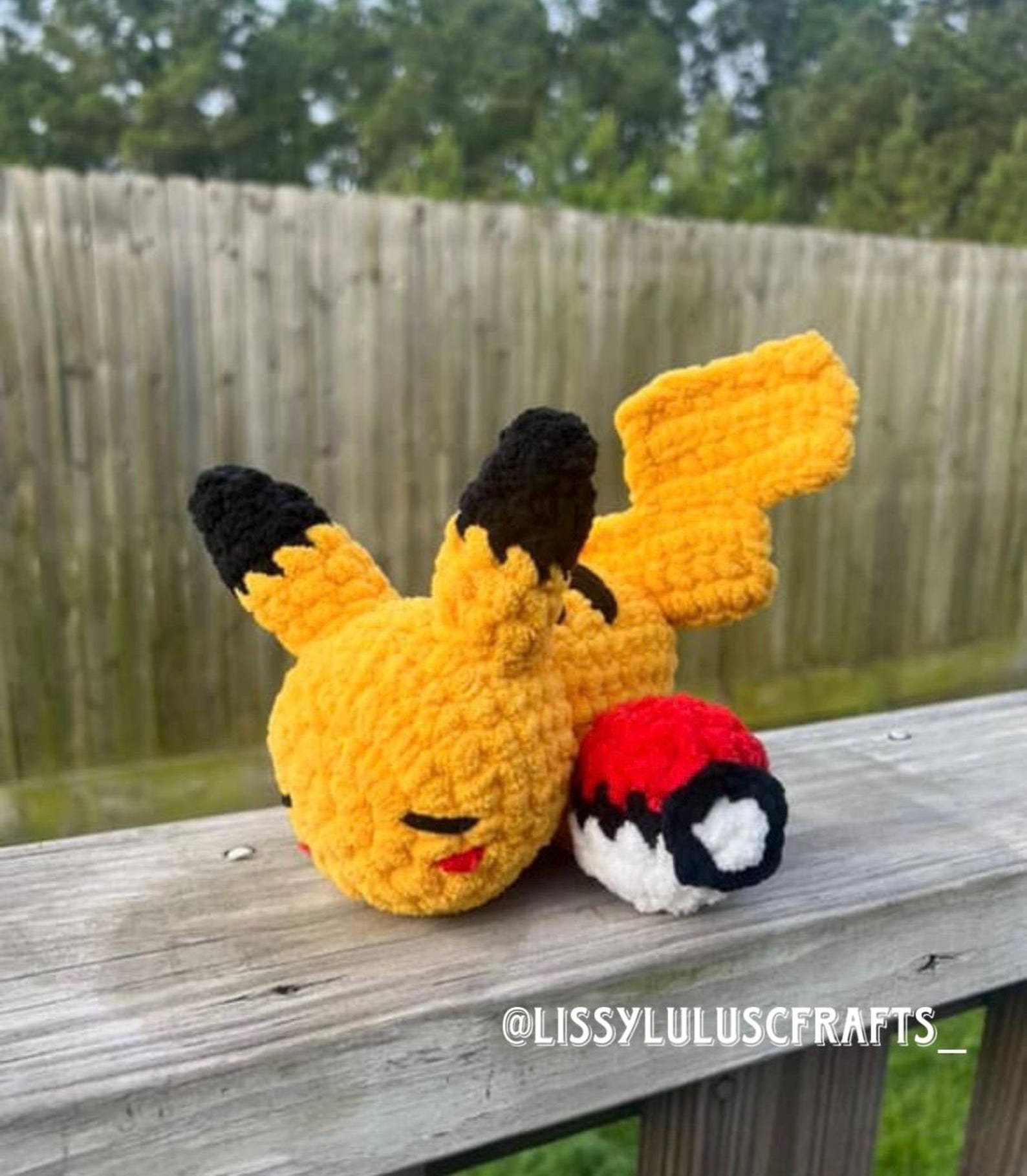 Sleeping Pika + Ball Amigurumi Digital Pattern - Etsy