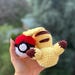 Sleeping Pika + Ball Amigurumi Digital Pattern - Etsy