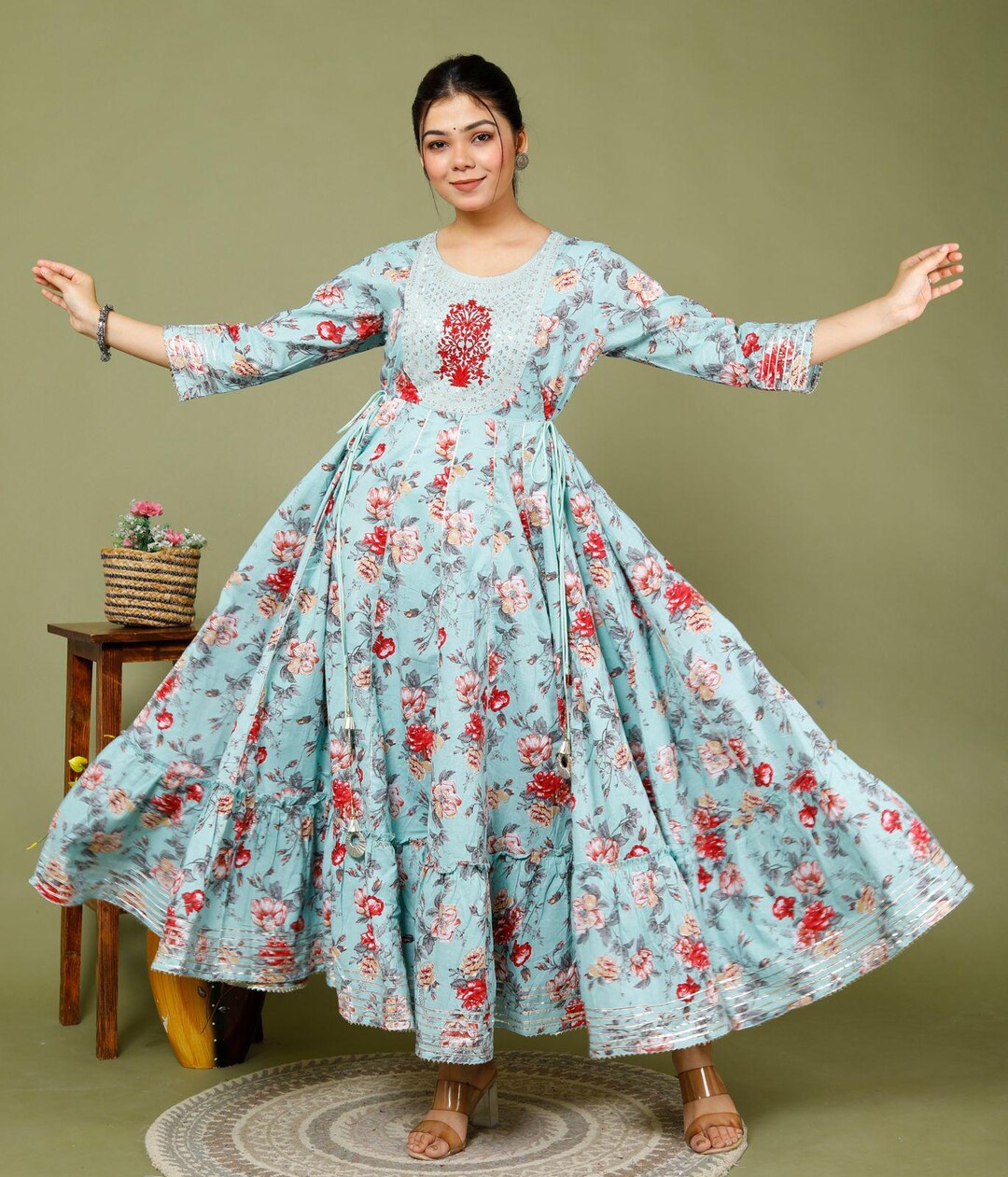 The Easy Grace Anarkali - Etsy