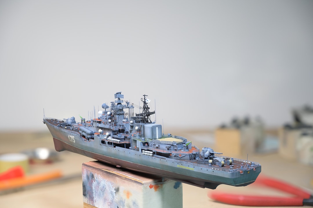Sovremenny-class Destroyer, Model Ship, Russian Navy Project 956 ...