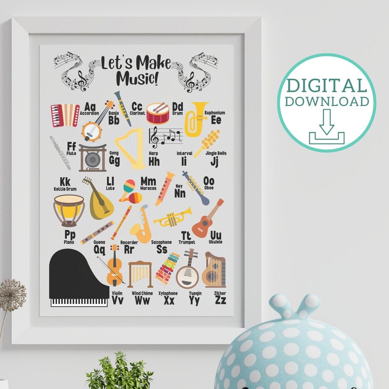 Abc Poster - Etsy