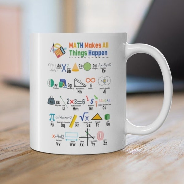 Math Mug - Etsy