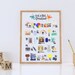 Artist Alphabet Art Classroom ABC Print PRINTABLE Art - Etsy