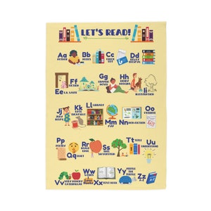 Reading Alphabet Classroom Reading Rug, Reading Nook Rug, All About ...