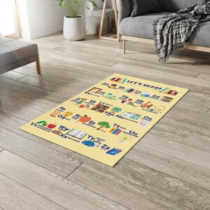 Reading Alphabet Classroom Reading Rug, Reading Nook Rug, All About ...