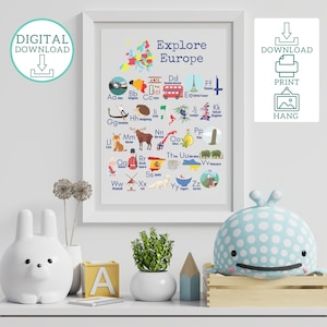 Explore Europe Alphabet Europe Travel Alphabet Visit Europe European ...