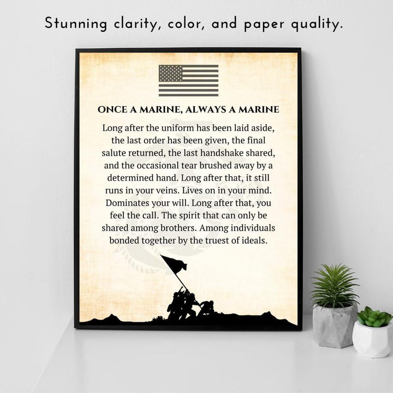 Usmc Wall Art - Etsy
