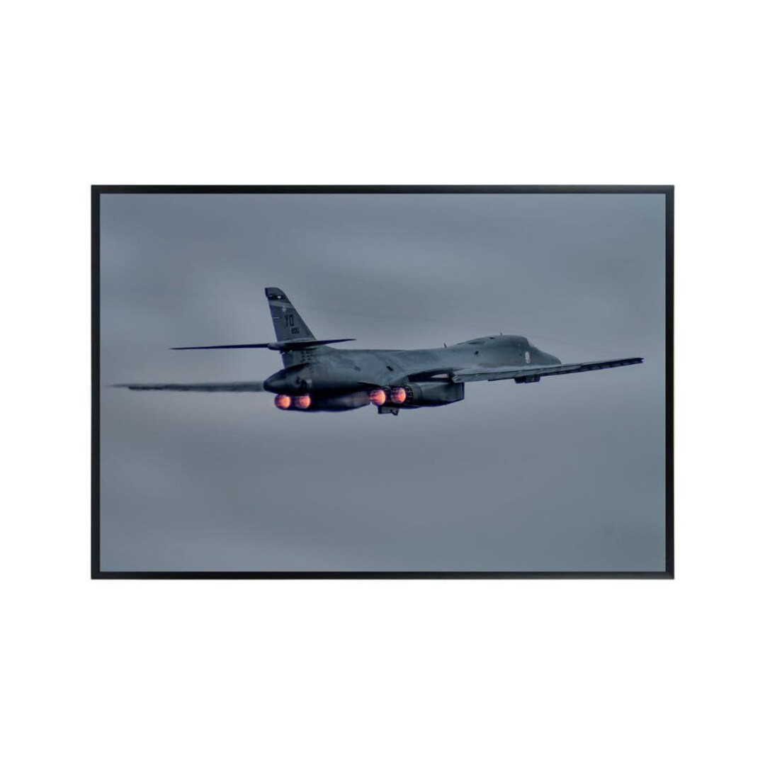 B-1B Lancer Canvas Print: Military Aircraft Wall Art - Etsy